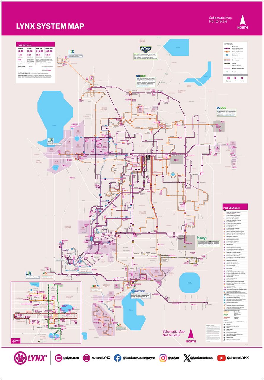 LYNX changes routes, schedules for Central Florida riders