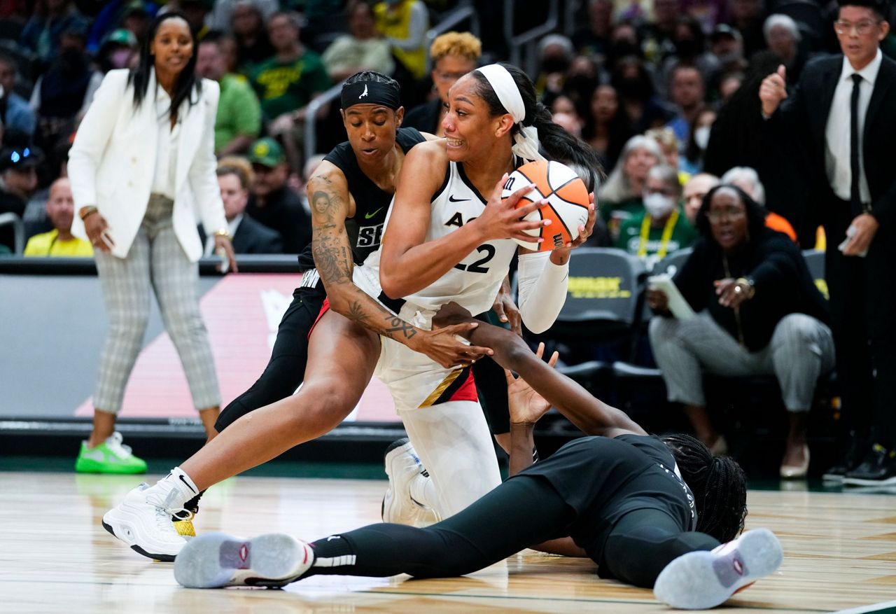 Las Vegas Aces celebrate title and are dominating WNBA once again