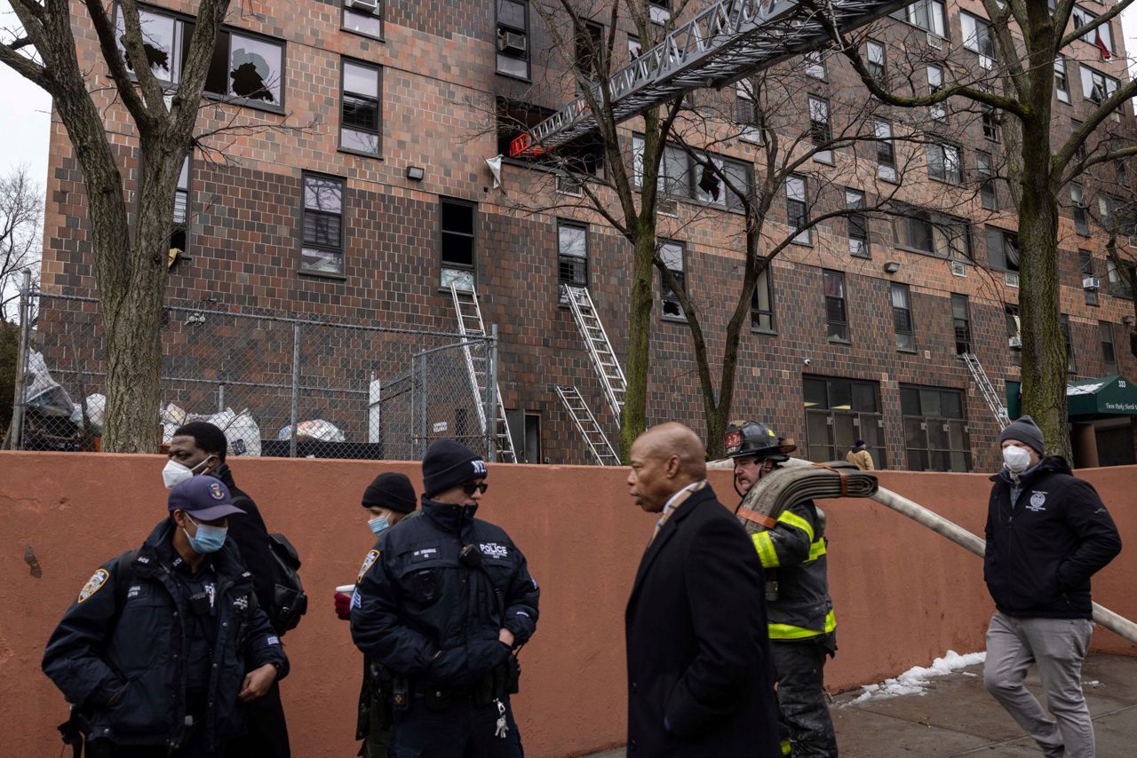 Dozens injured in large Bronx apartment building fire