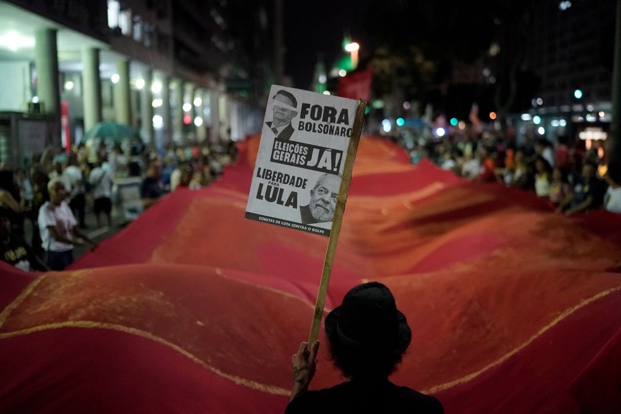 Brazilians stage general strike to protest pension overhaul