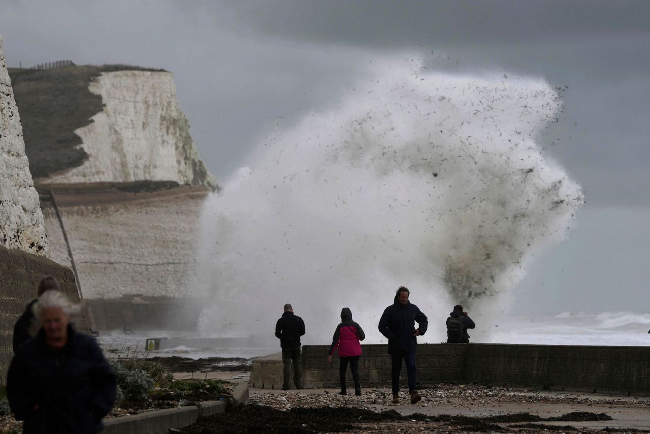 Storm Ciaran whips western Europe, blowing record winds in France and ...