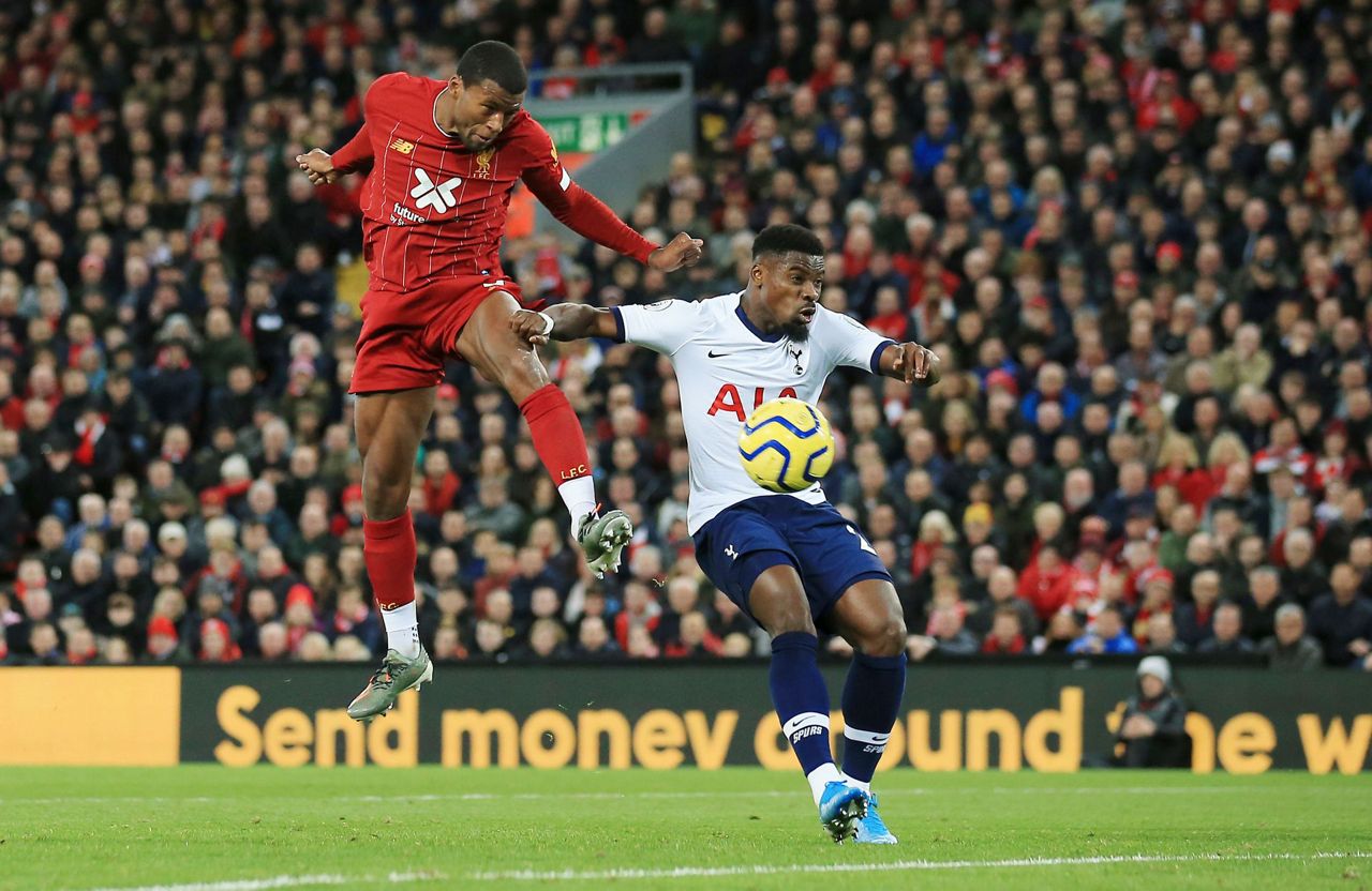 Liverpool recovers to beat Tottenham 2-1, takes 6-point lead