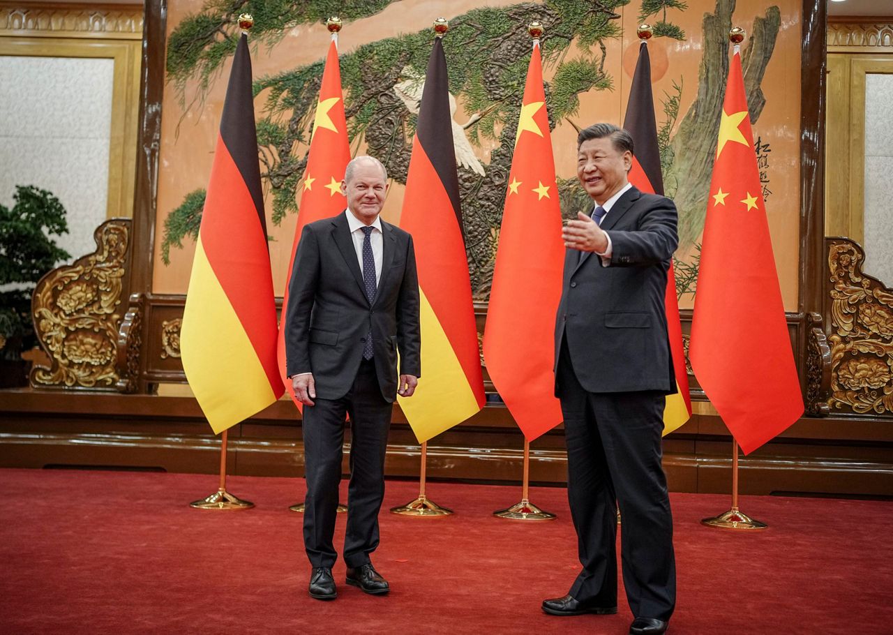 Germany's Scholz in China amid trade, Ukraine, rights issues
