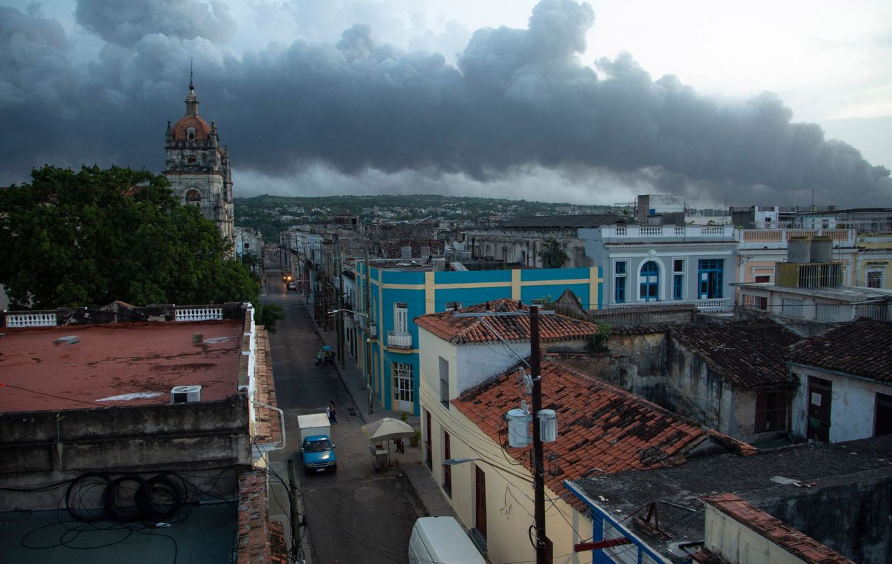 Raging fire consumes 4th tank at Cuba oil storage facility