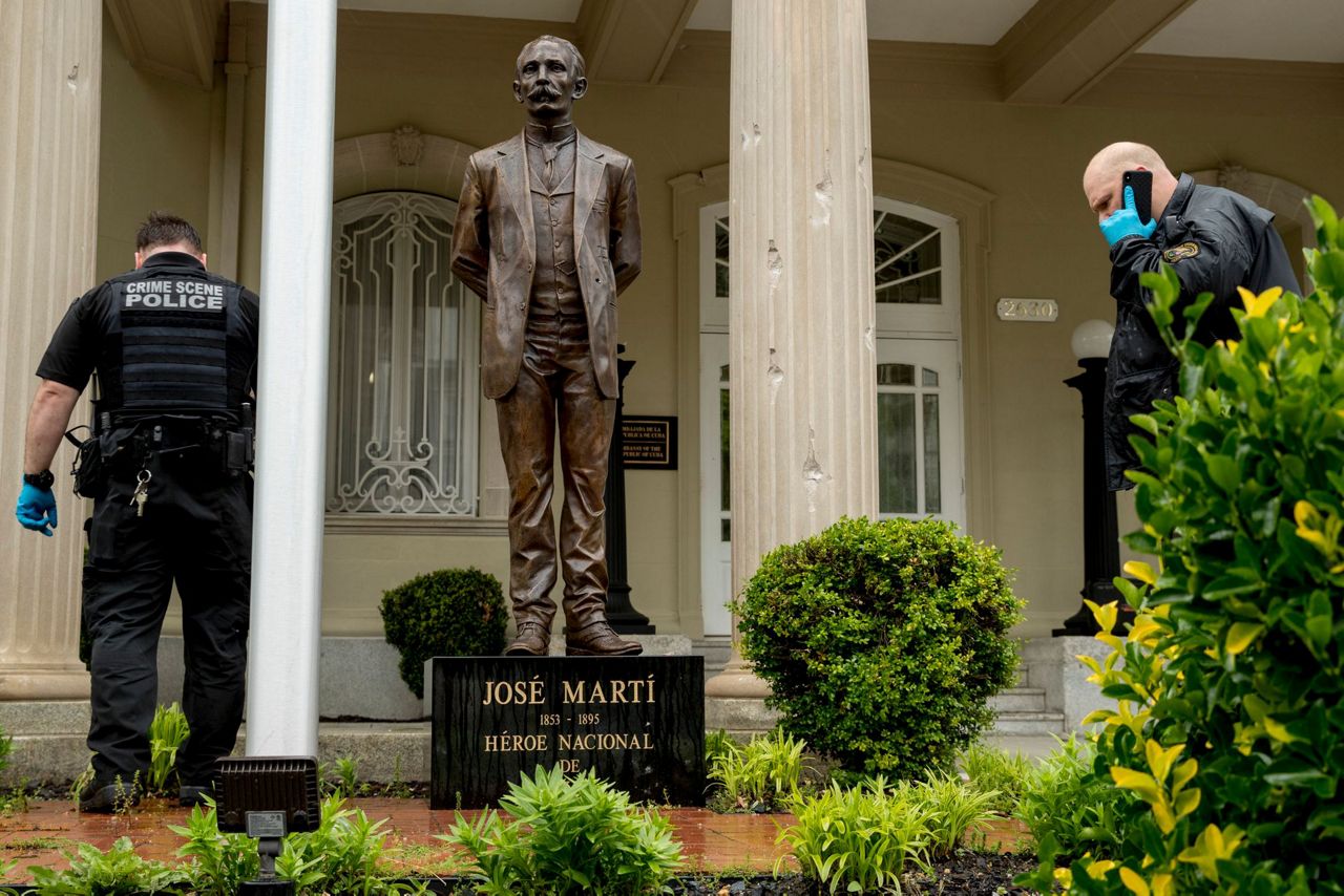 DC police: Suspect arrested for shooting at Cuban Embassy