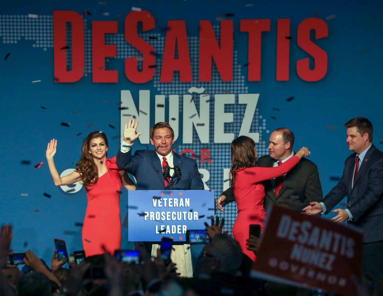 Florida's DeSantis gives thanks where it's due: Trump