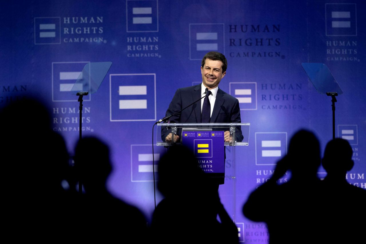 Buttigieg describes his coming out, need to bridge divides