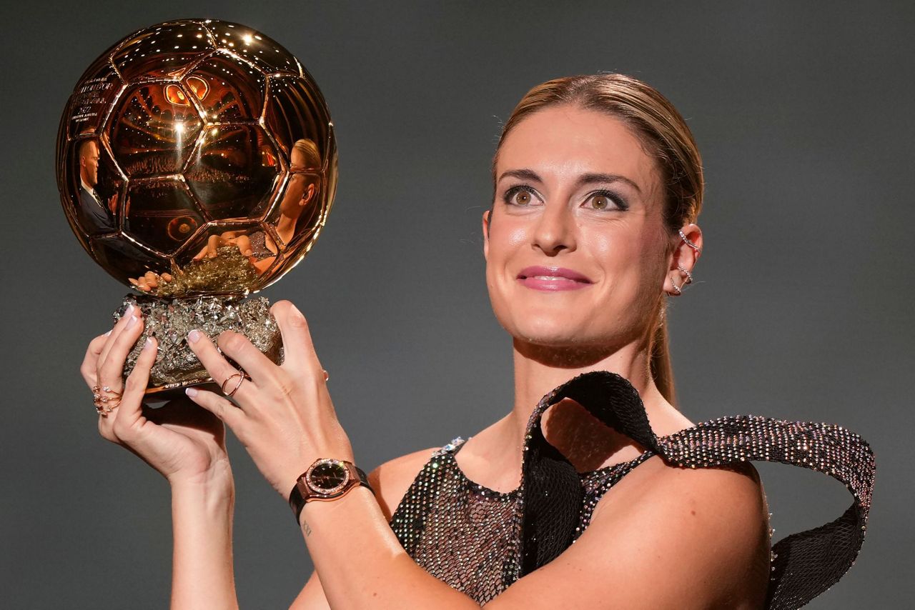 Karim Benzema and Alexia Putellas win Ballon d’Or awards