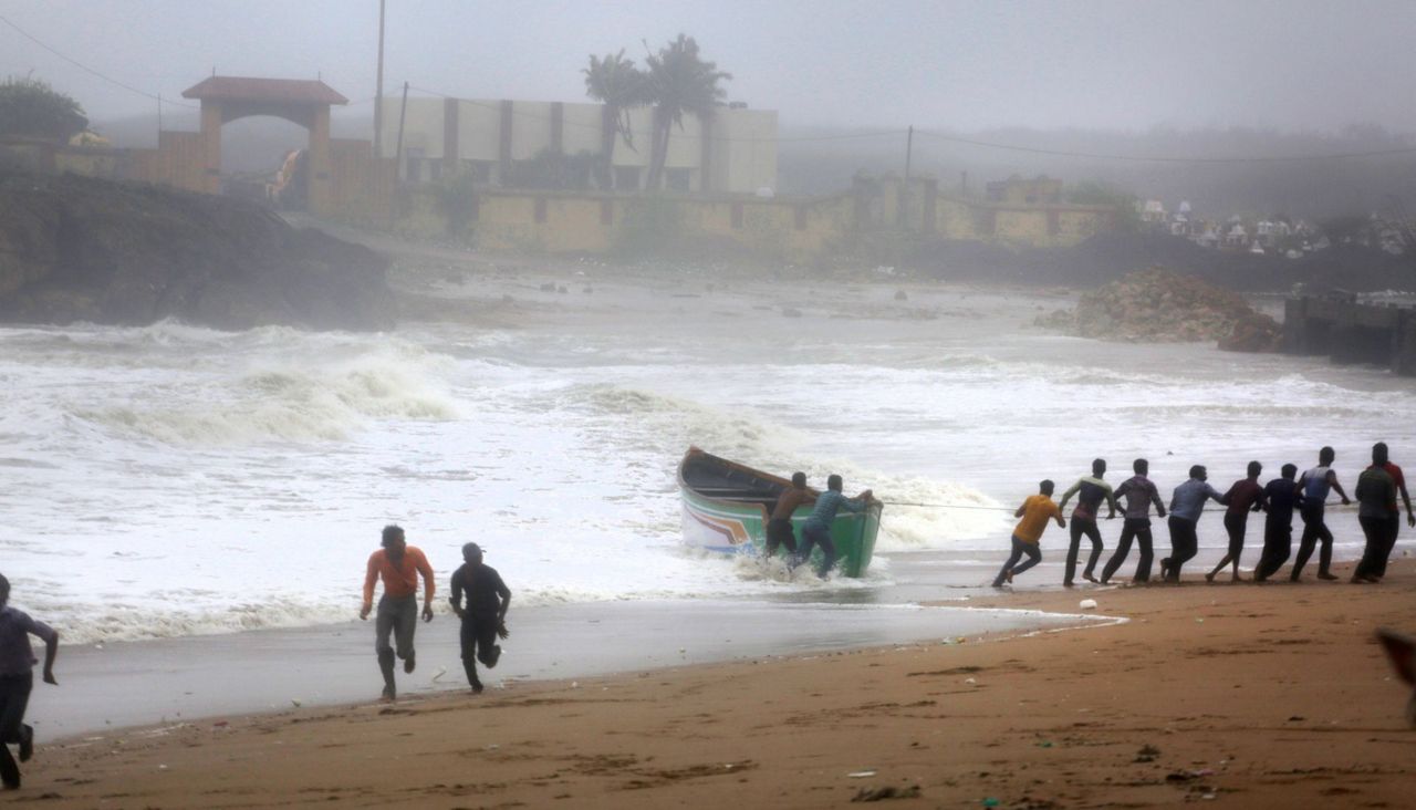 India's west coast hunkers down as Cyclone Vayu approaches
