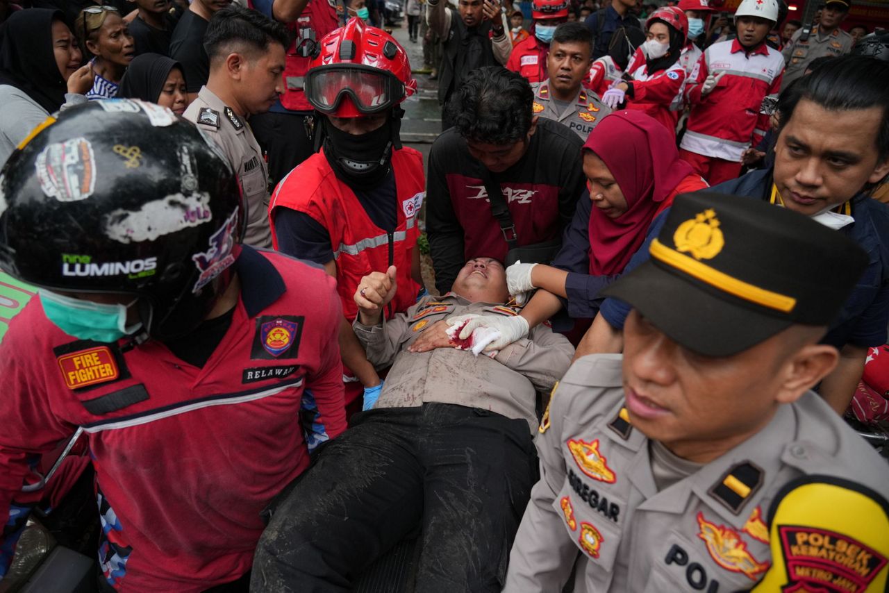 A fire in an office building in Indonesia's capital kills at least 22 ...