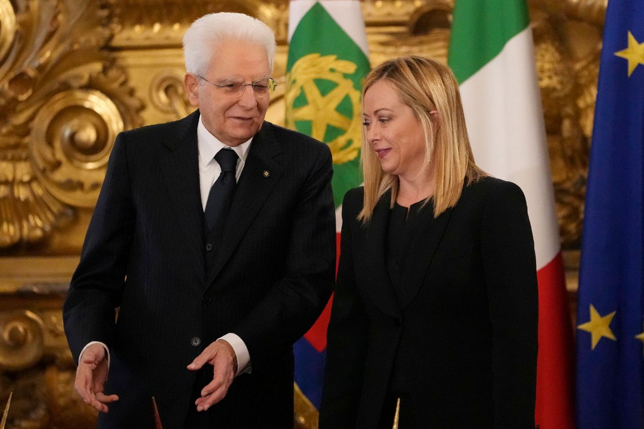 Far-right leader Giorgia Meloni sworn in as Italian premier