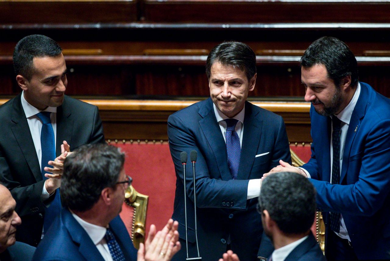 Italy populists to outline government agenda to Parliament
