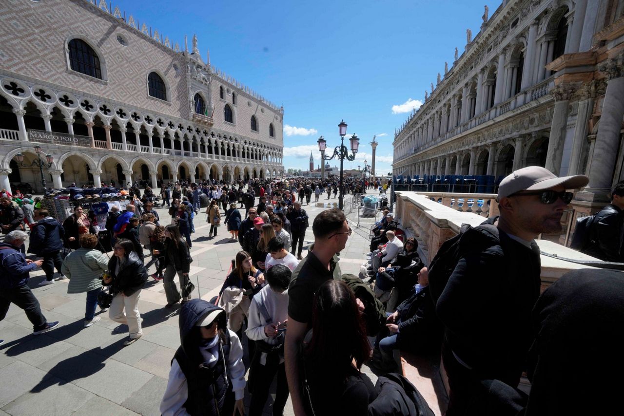 Venice launches experiment to charge day-trippers an access fee in bid ...