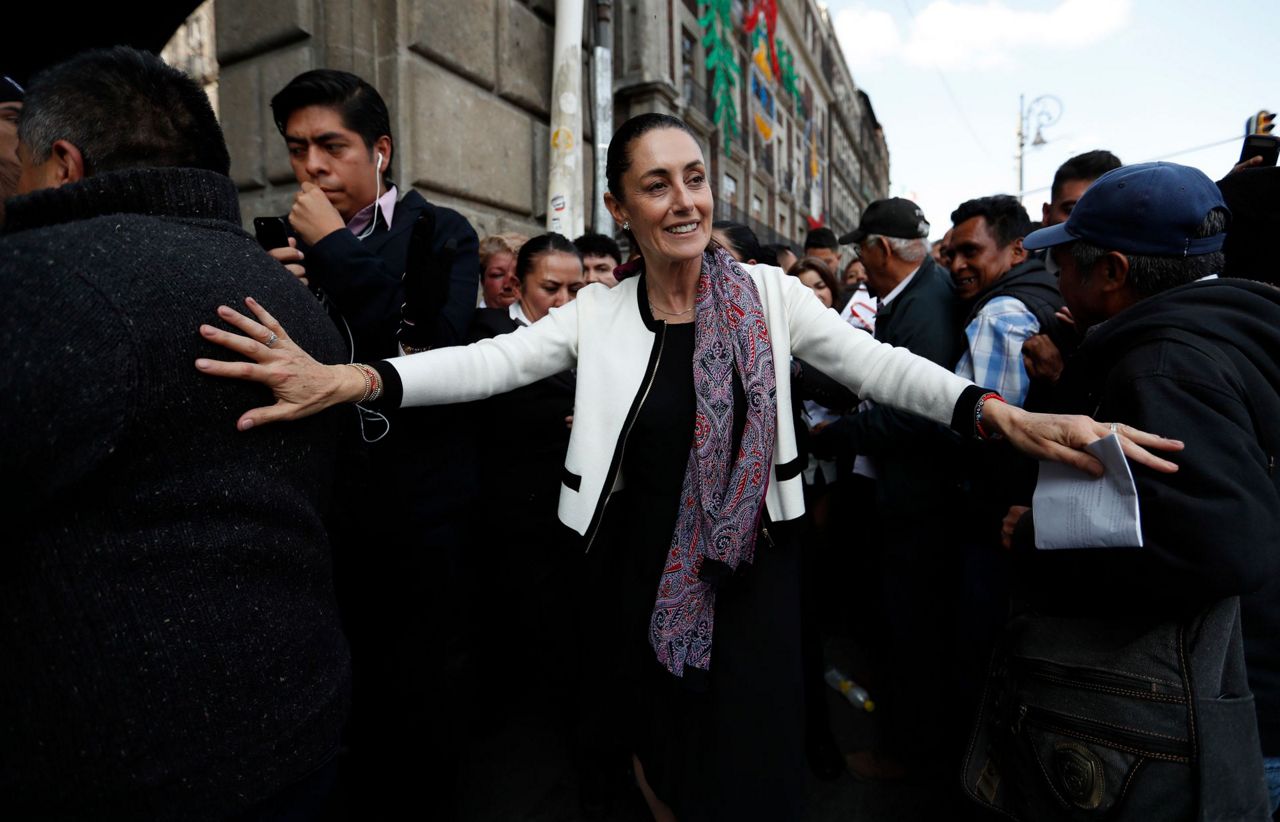 Mexico City's 1st elected female mayor takes office