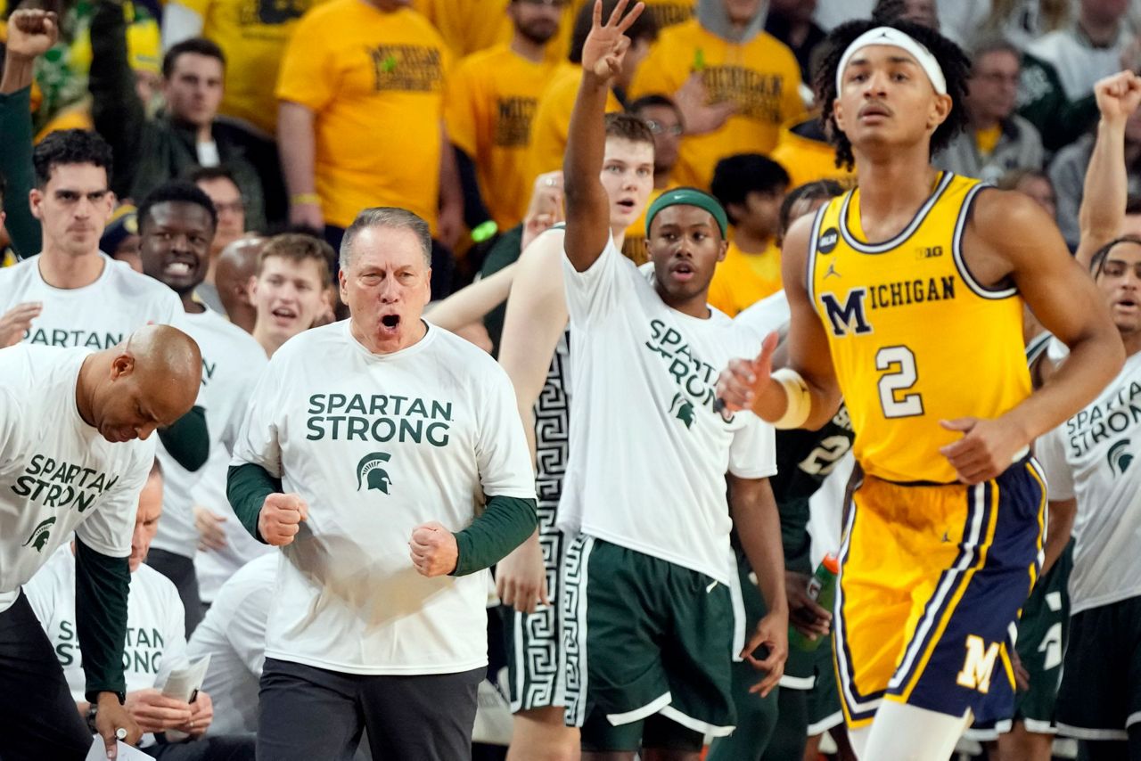 Spartans lose to Michigan in their first game since shooting
