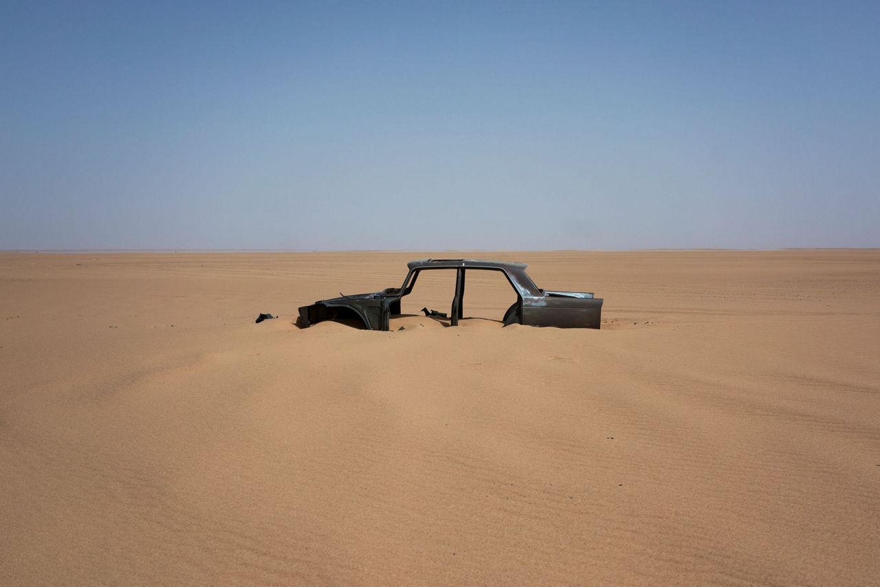 AP PHOTOS: Traveling off the map on the Trans-Sahara highway