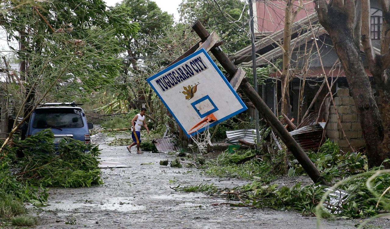 Philippines checking typhoon's damage, casualties amid rains