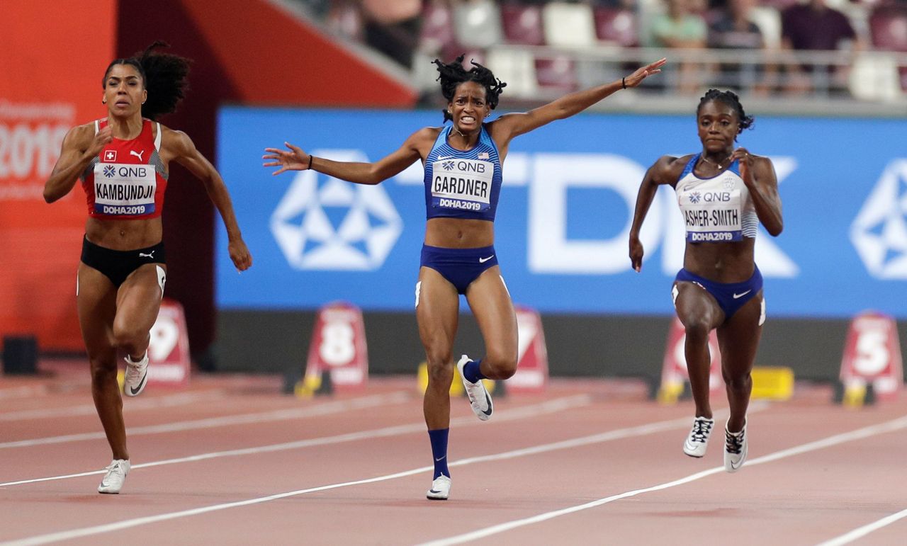 Nigerian sprinter advances after appealing disqualification