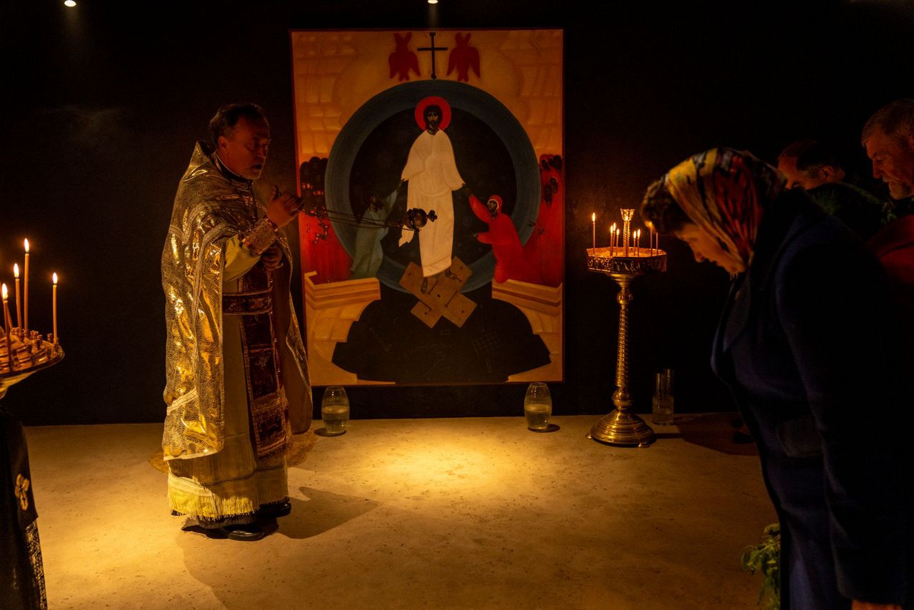 Damaged in war, a vibrant church in Ukraine rises as a symbol of the ...