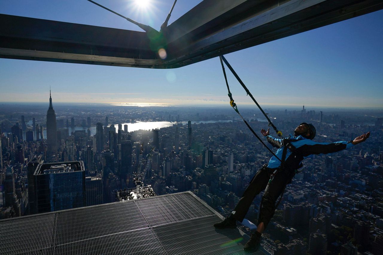 Do look down: Scaling one of NYC's tallest skyscrapers