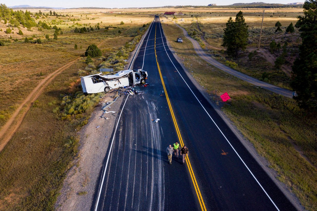 Tour bus driver in deadly Utah crash was on 1st trip
