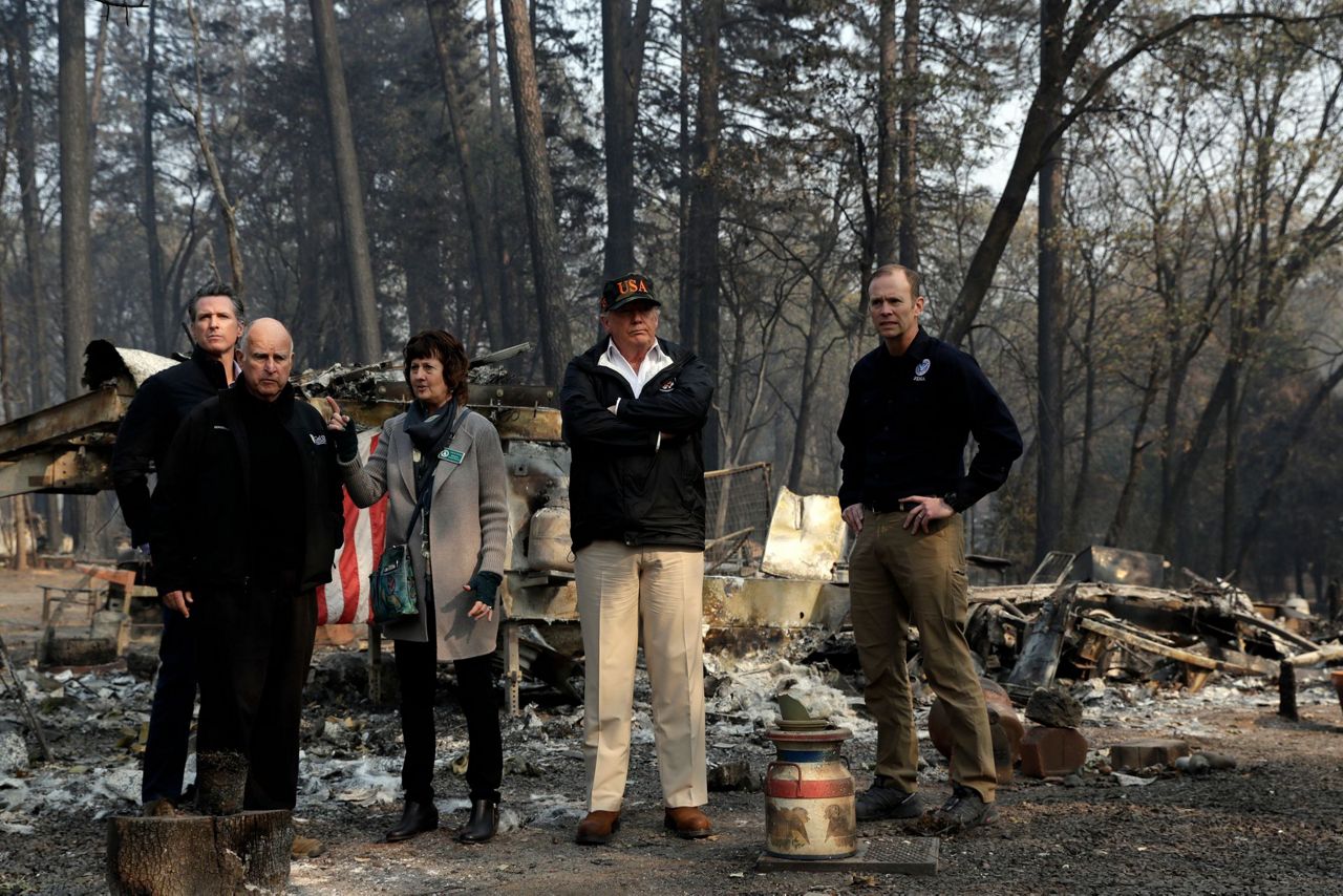 Trump to visit California fire scene as death toll rises