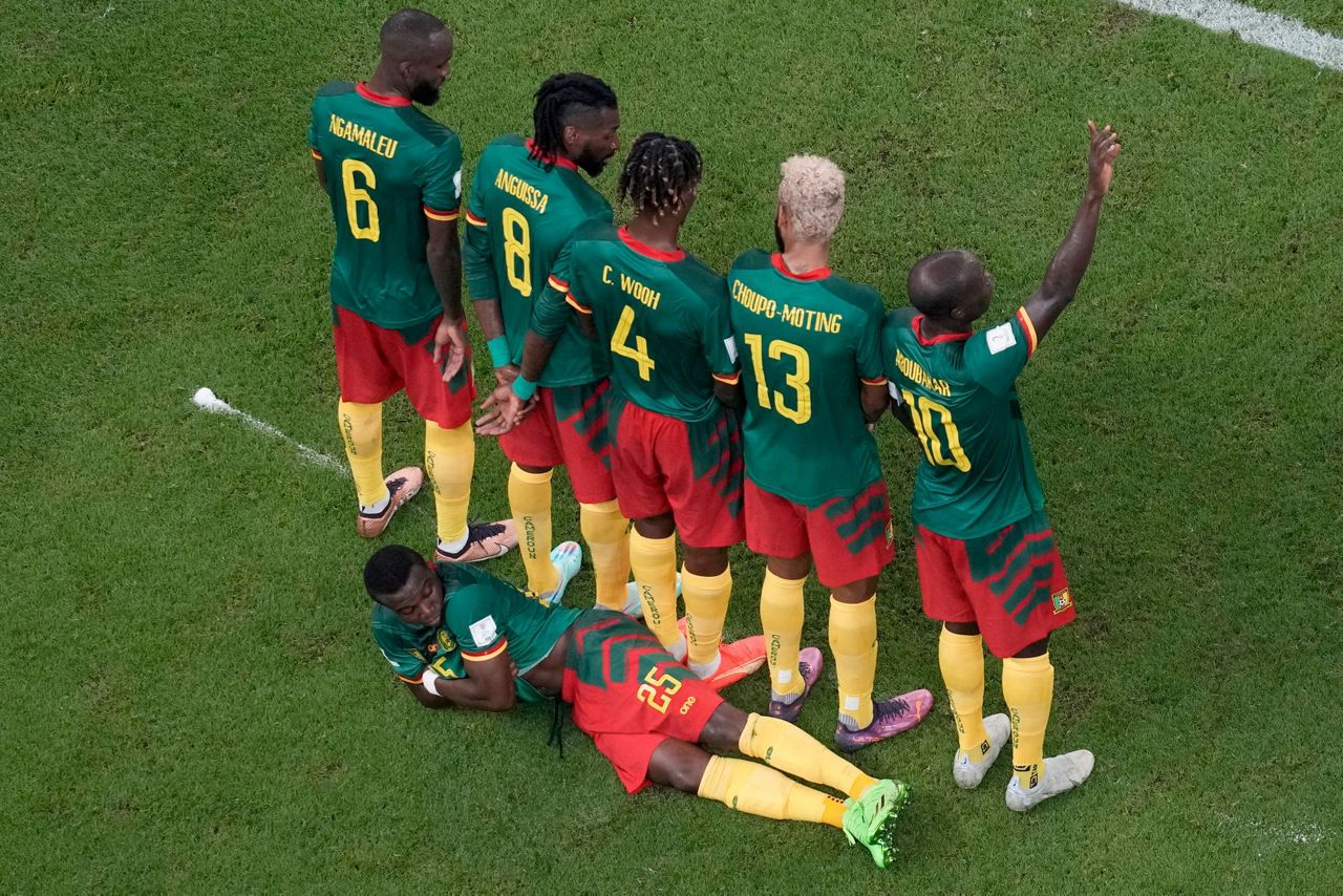 Cameroon beats Brazil 1-0 in final group game at World Cup