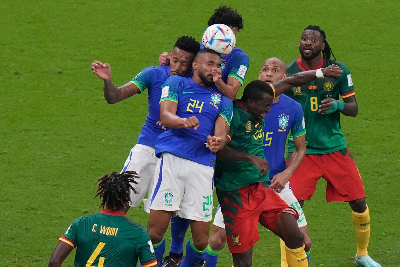 Cameroon beats Brazil 1-0 in final group game at World Cup