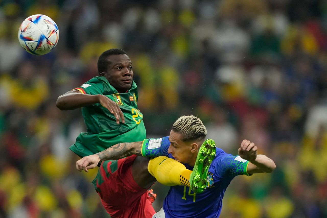 Cameroon beats Brazil 1-0 in final group game at World Cup
