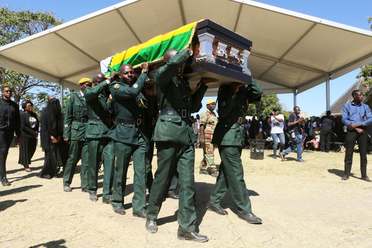 Security tight as Zimbabwe's Mugabe gets a private burial