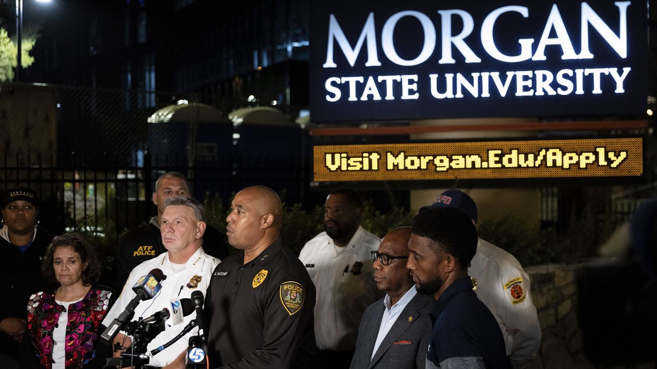 Officials: 5 wounded in shooting at Morgan State University