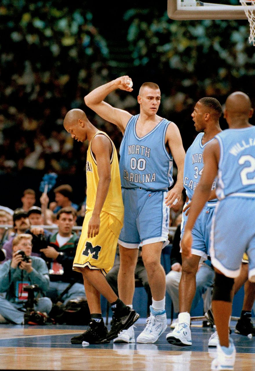 AP Was There: North Carolina beats Michigan for '93 title