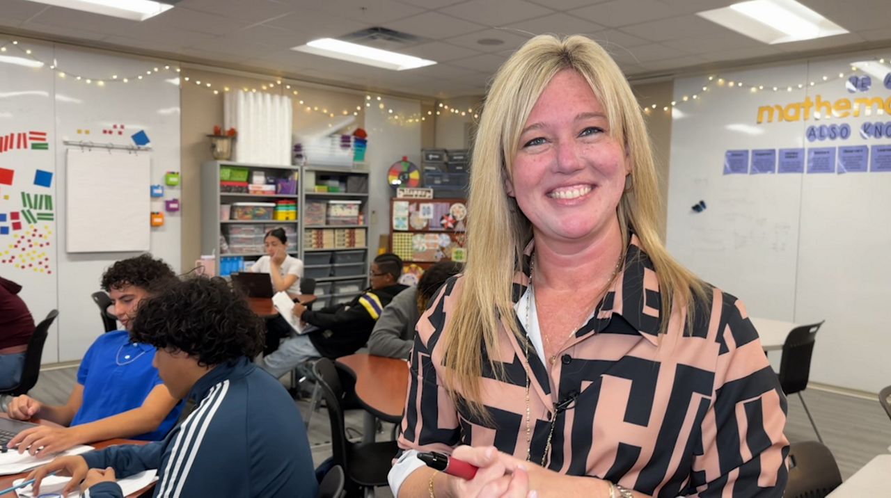 Osceola teacher encourages students that they can do math