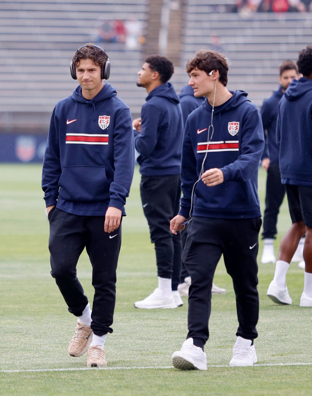 Years after learning soccer in their basement, brothers Brenden and ...