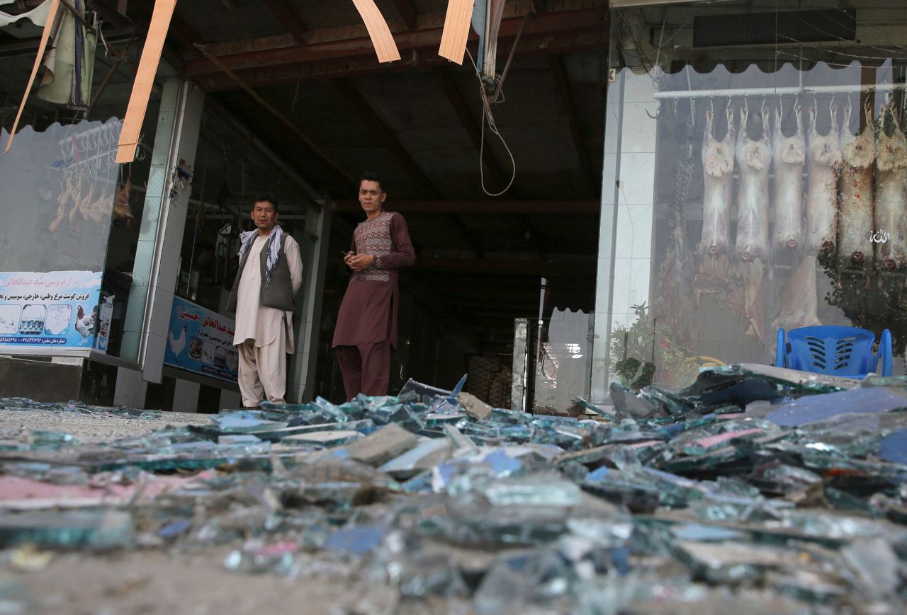 Afghan police: Large explosion shakes western part of Kabul