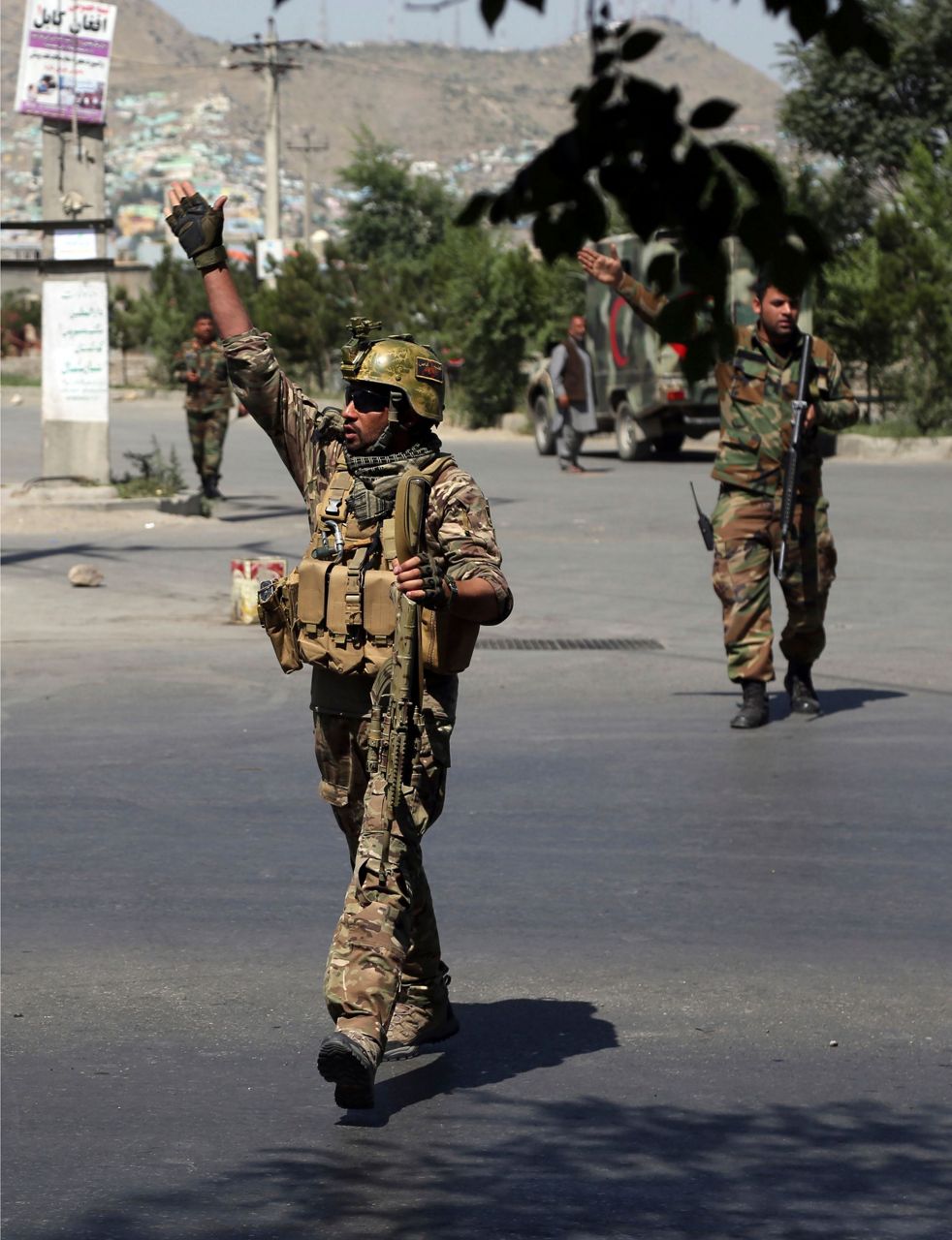 Powerful explosion rocks Afghan capital; smoke seen billowing from ...