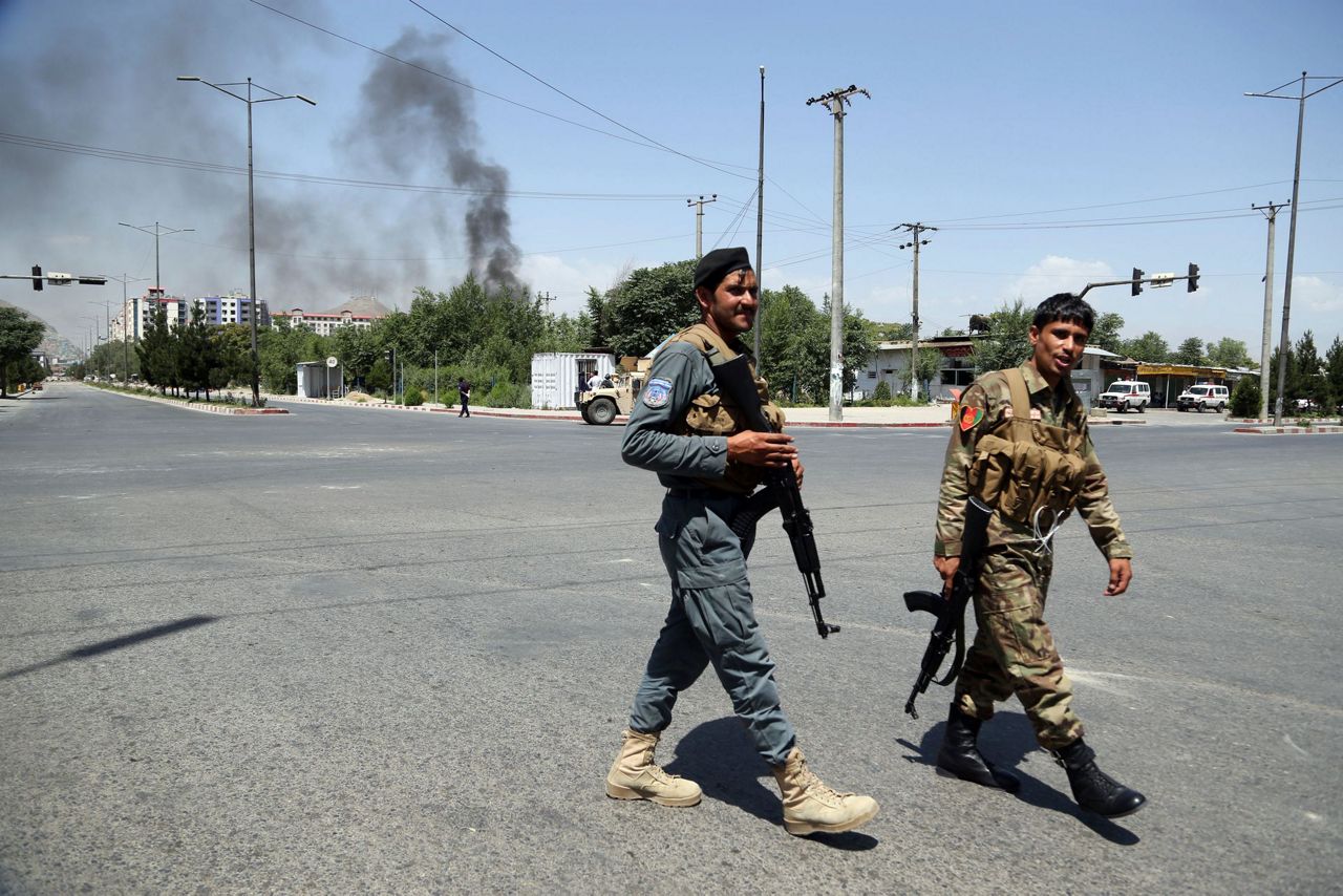Powerful explosion rocks Afghan capital; smoke seen billowing from ...