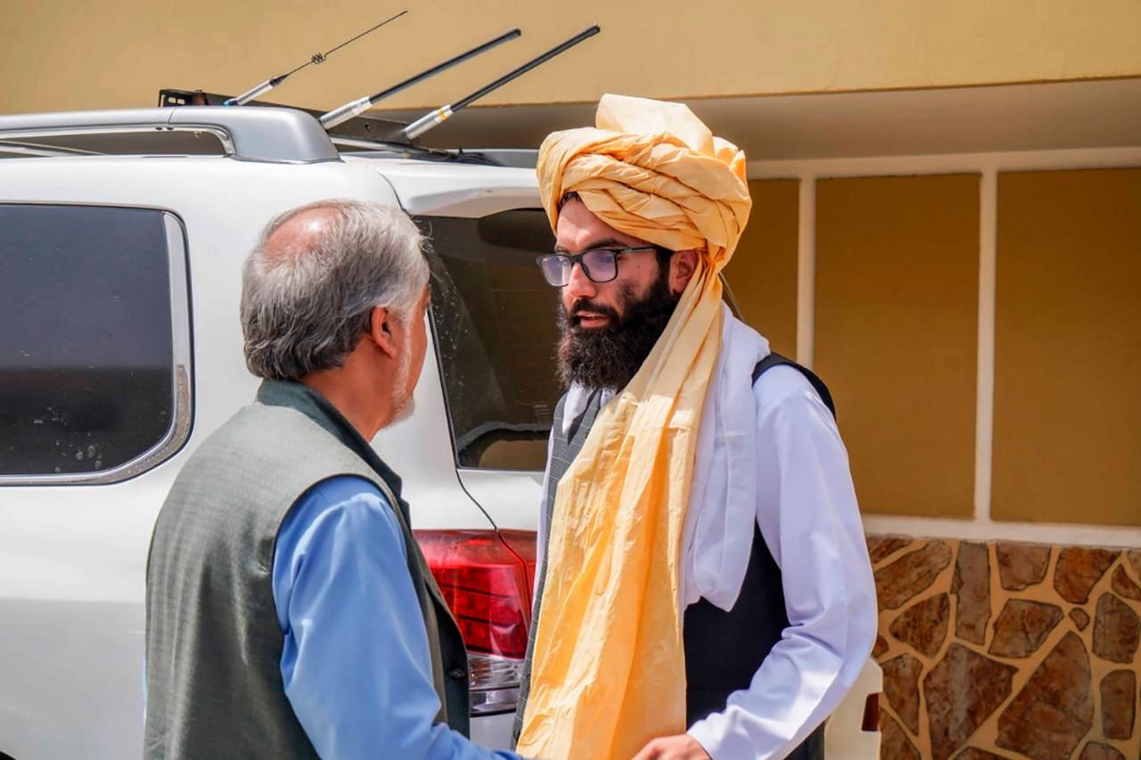 Taliban destroy statue of Shiite foe from 1990s civil war