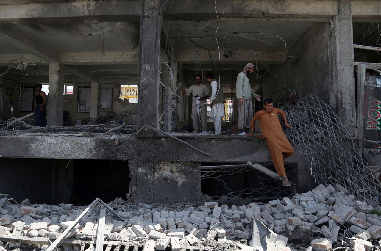 Explosion in Afghan capital targets bus; 1 dead, 4 hurt