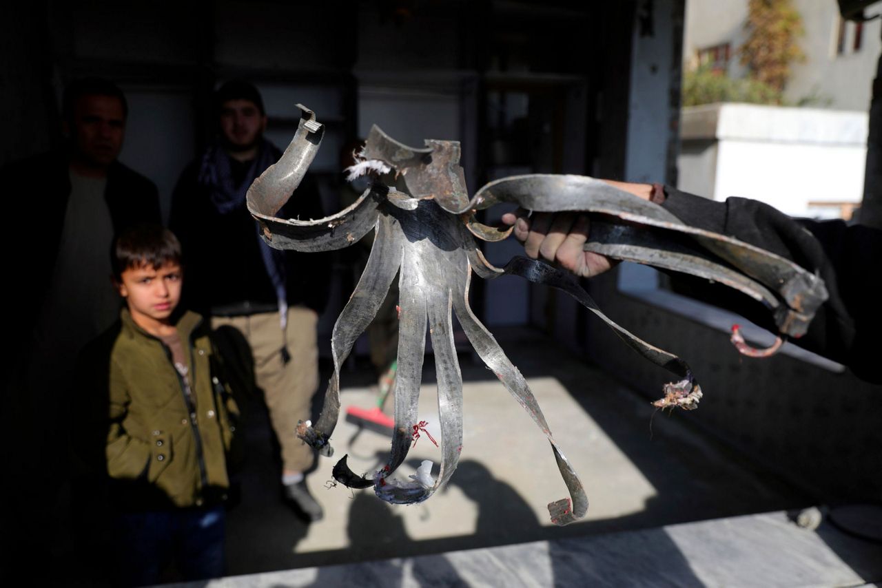 Mortar shells hit Kabul residential areas, at least 3 dead