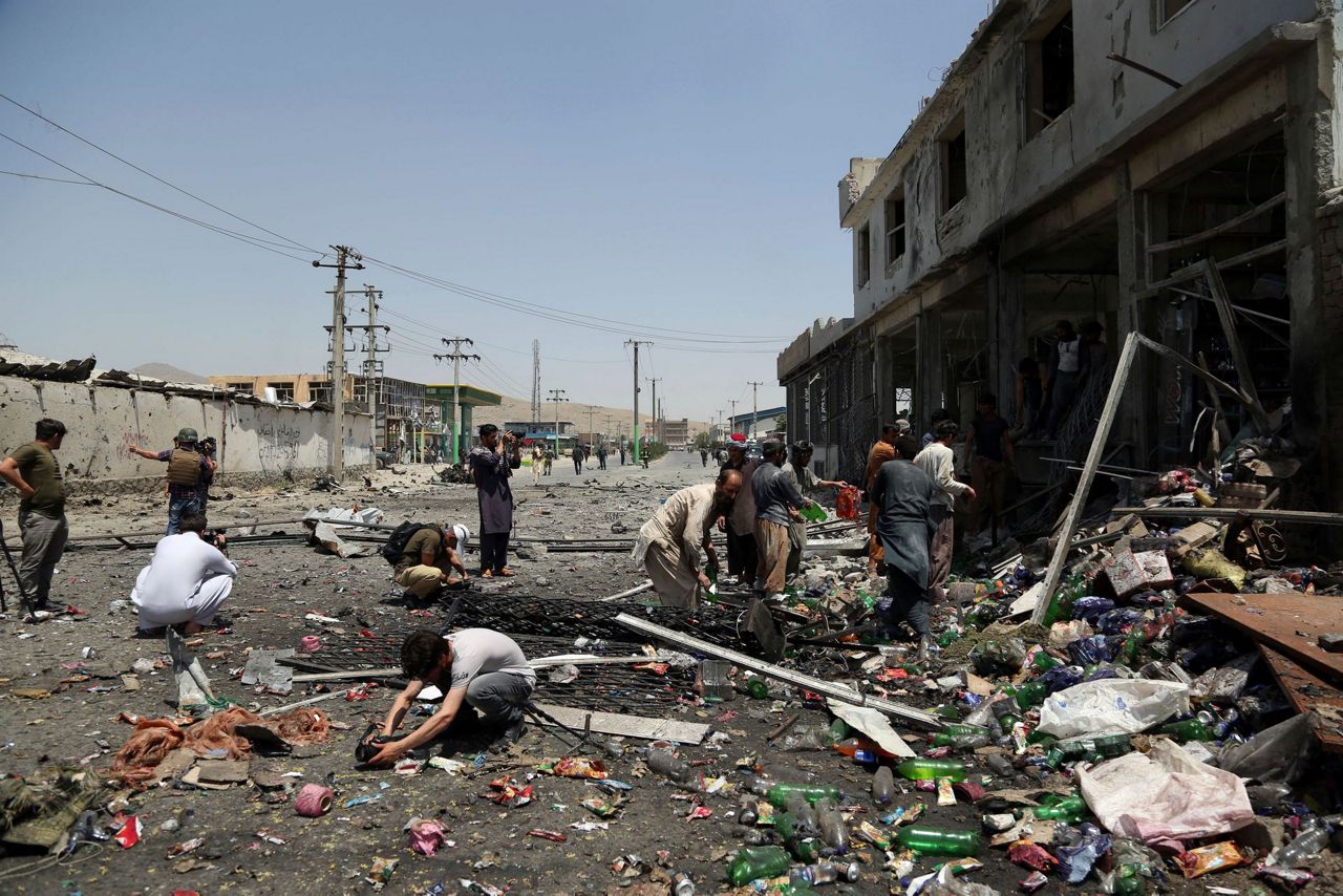 Explosion in Afghan capital targets bus; 1 dead, 4 hurt