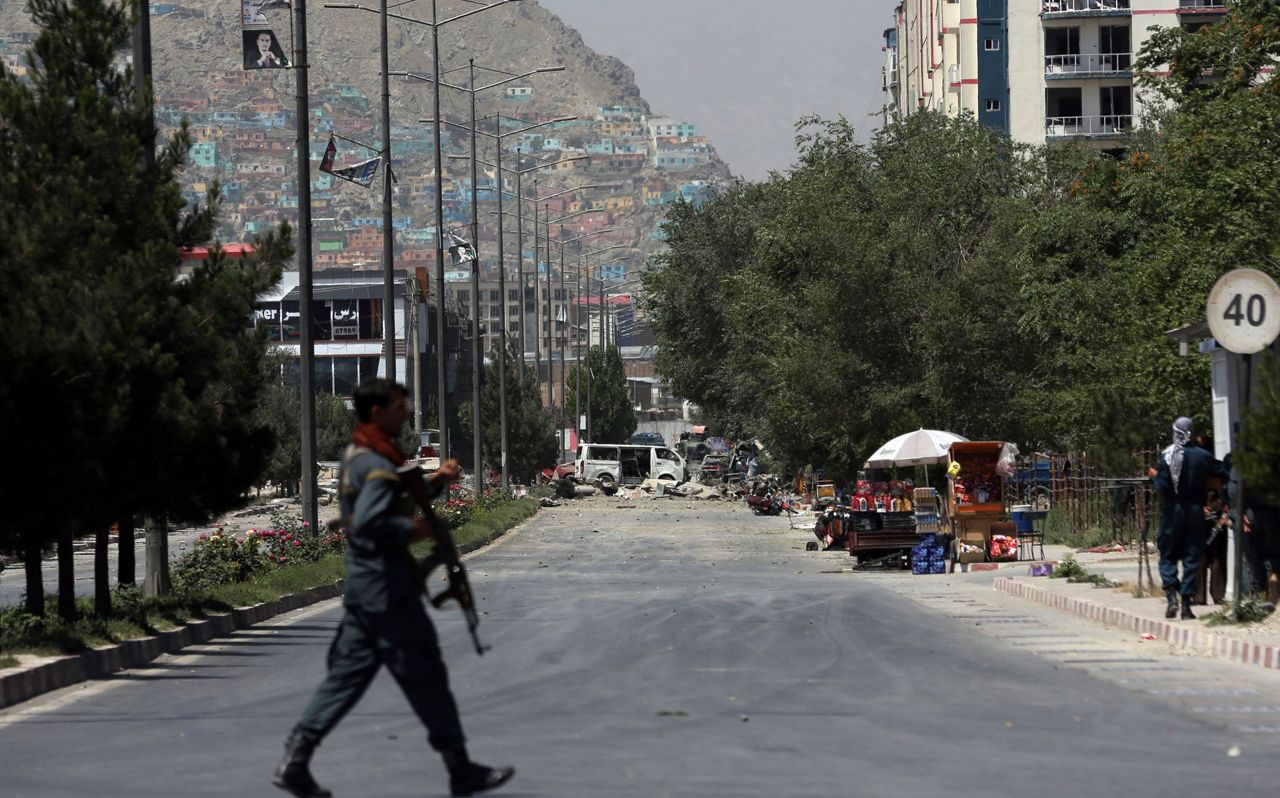 Powerful explosion rocks Afghan capital; smoke seen billowing from ...