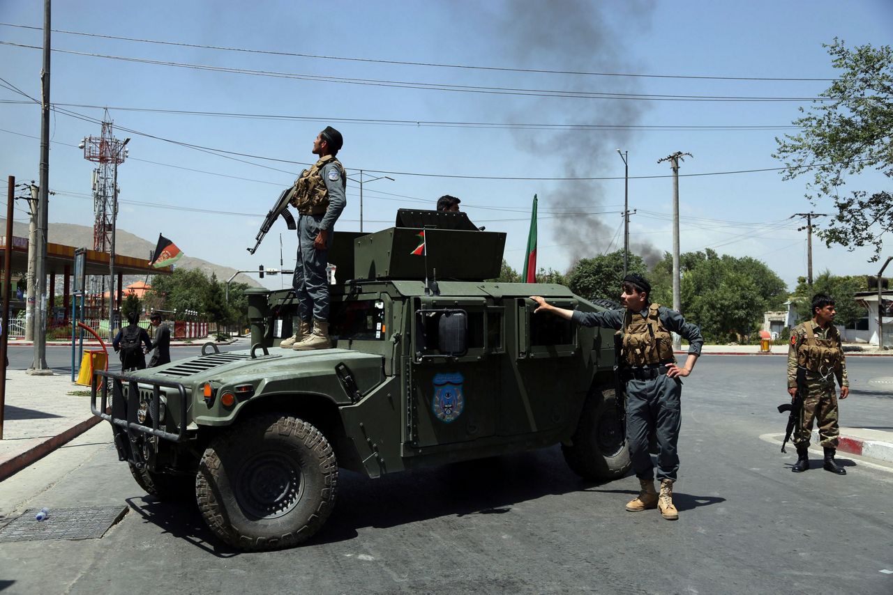 Powerful explosion rocks Afghan capital; smoke seen billowing from ...