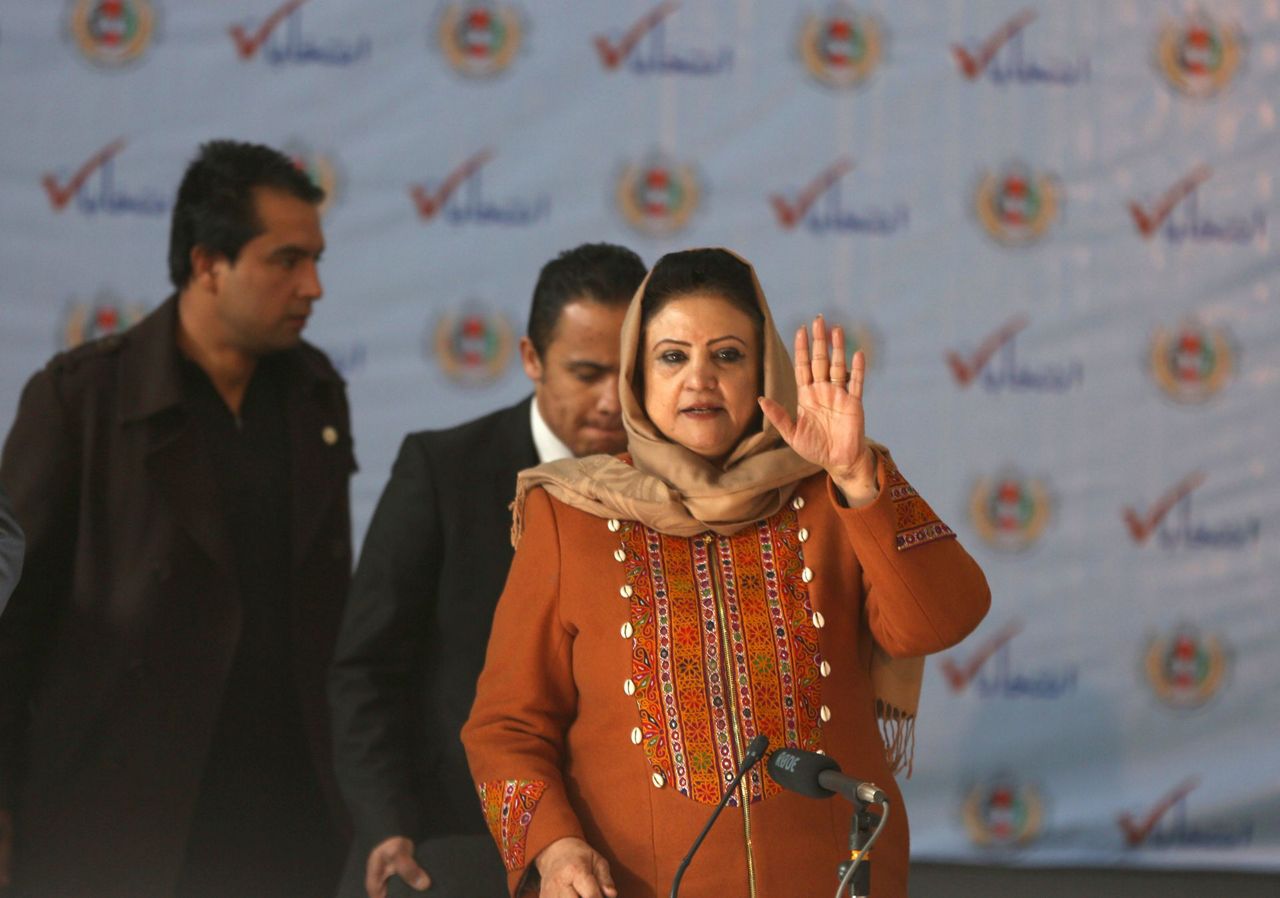 Afghan president wins second term in preliminary vote count