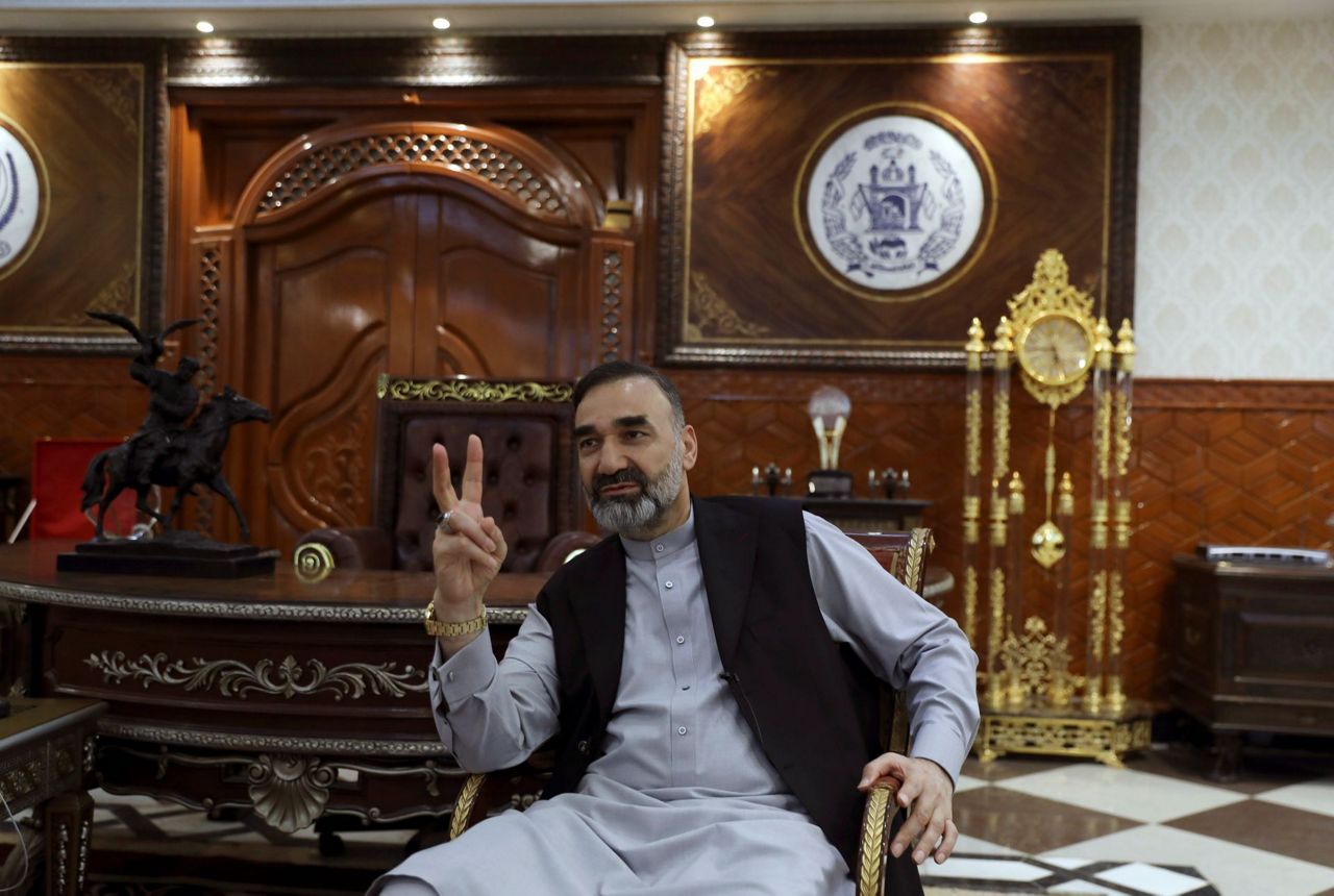 AP Interview: Afghan warlord slams govt, quick US goodbye