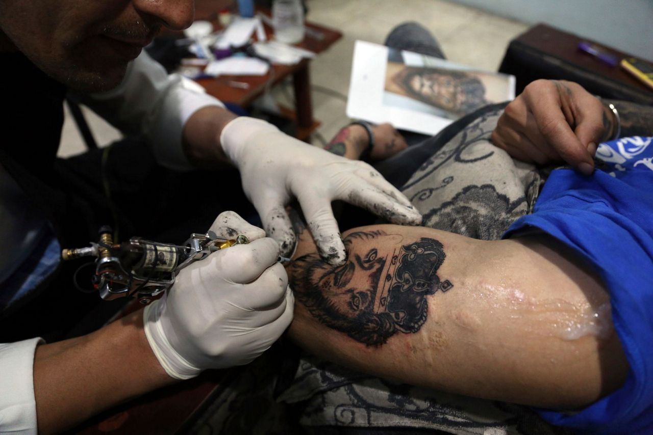 A tattoo at a time, Afghan woman takes on society’s taboos