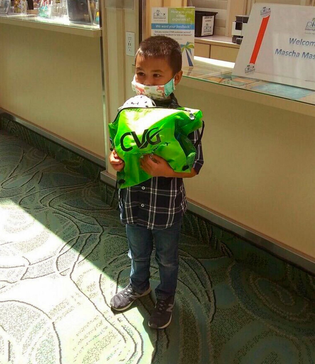 Lost toy dog returns home with help of Cincinnati airport