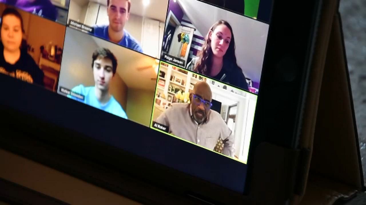 Al Roker Surprises SUNY Oswego Class' Final Zoom Session