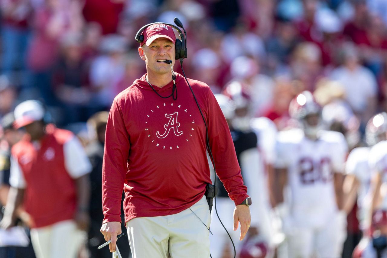 Kalen DeBoer makes unofficial Alabama coaching debut before big crowd ...