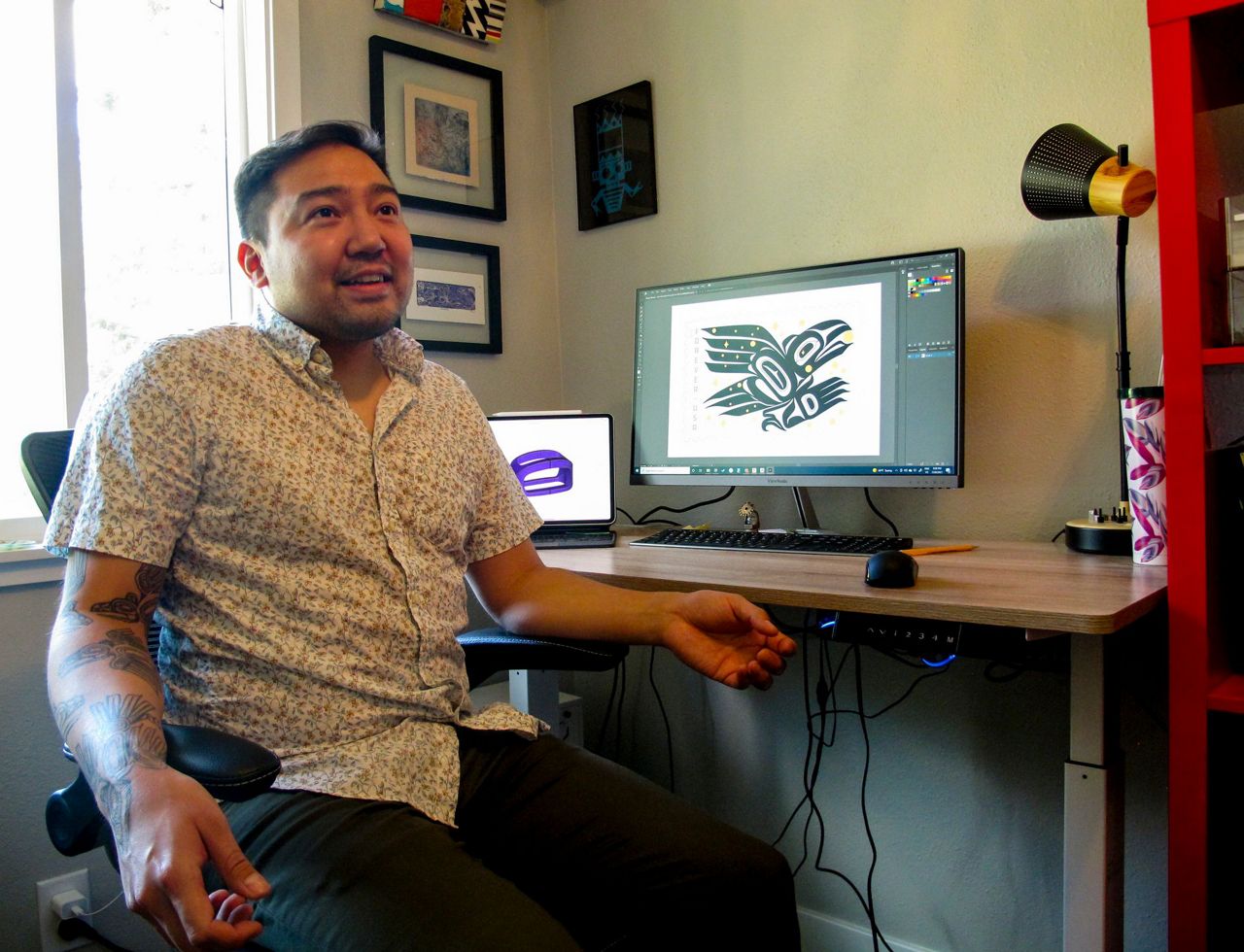 Alaska Native artist creates stamp for Postal Service